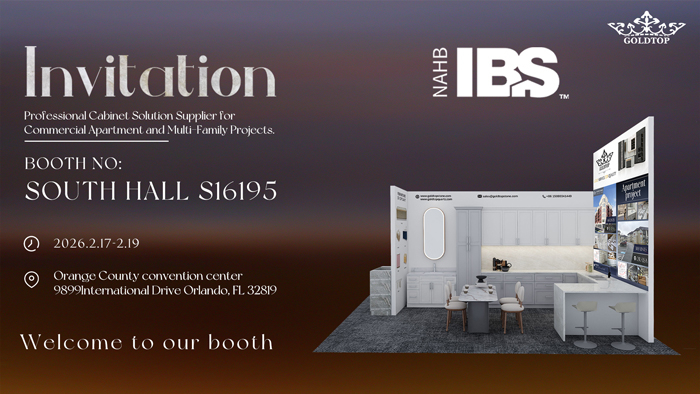 Goldtop Stone at IBS 2026 | Cabinet Solutions Supplier
